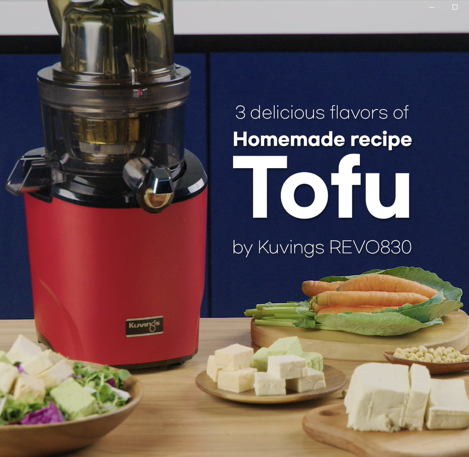 How To Make Tofu – Kuvings Singapore