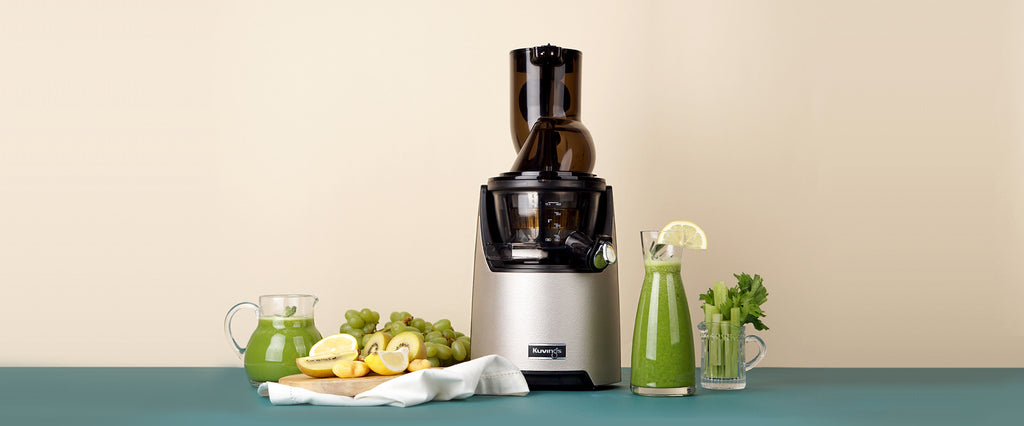 Kuvings EVO820 Whole Slow Juicer with Dual Feeding Chute for Cold Press Masticating Juice ...