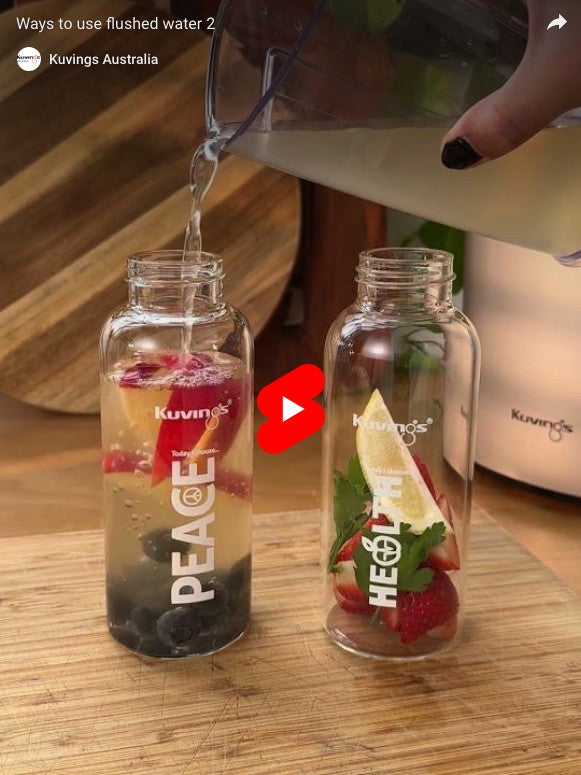 Ways to use flushed water – Kuvings Singapore
