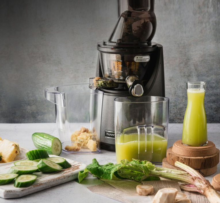 Kuvings EVO820 Whole Slow Juicer with Dual Feeding Chute for Cold Press Masticating Juice ...
